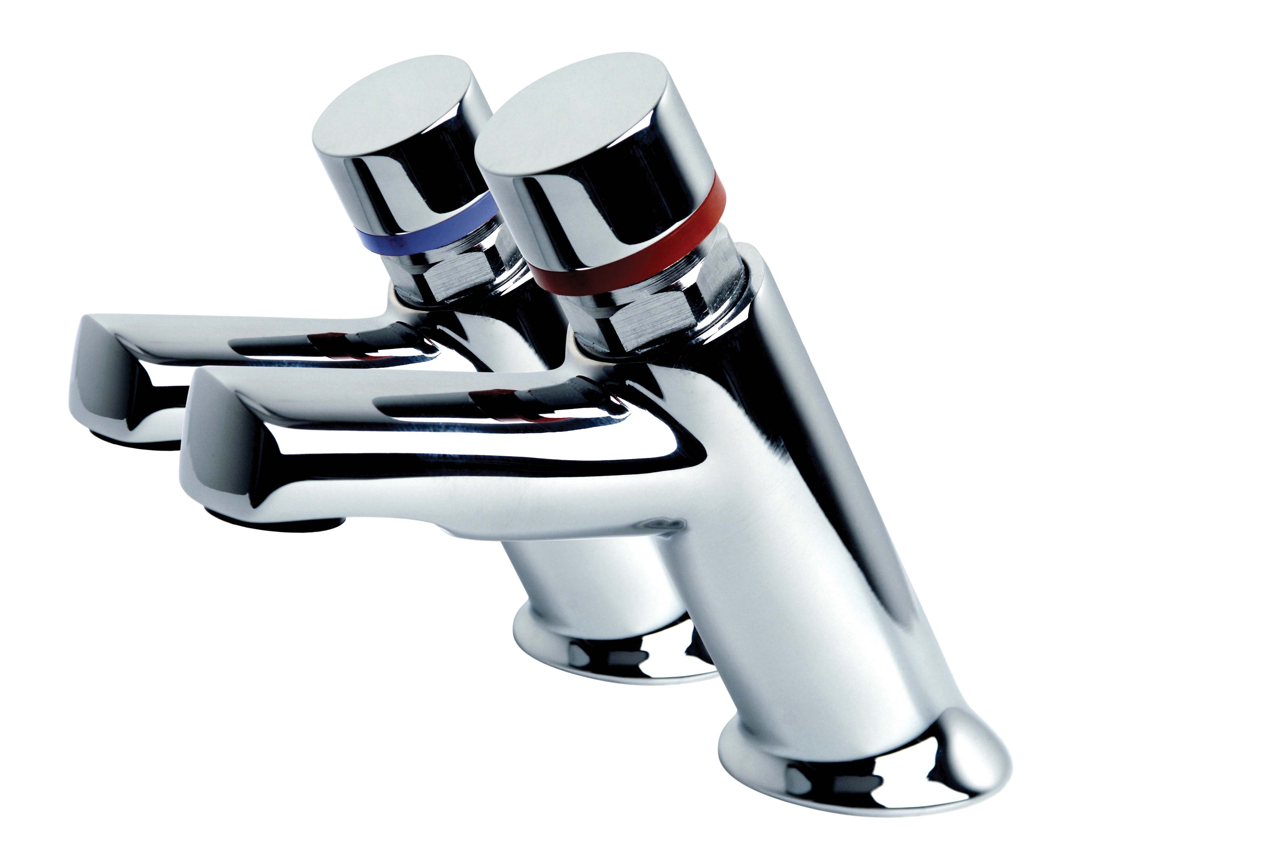 Contemporary Press Action Taps - The Sanitaryware Company
