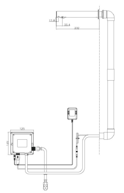 Deva Wall Mounted Sensor Tap - The Sanitaryware Company