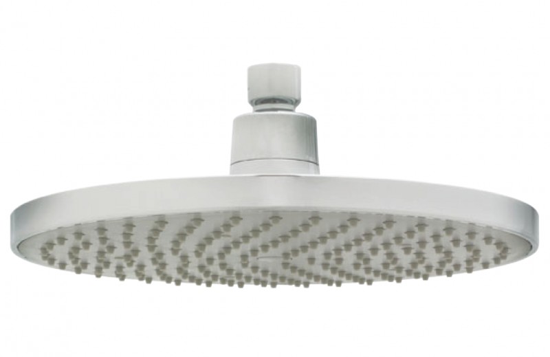 200mm Circular shower head with swivel - The Sanitaryware Company