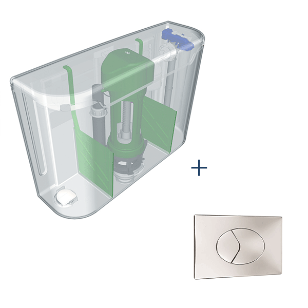 Exposed and Concealed Cisterns and Toilet Cistern Parts - Ideal for ...