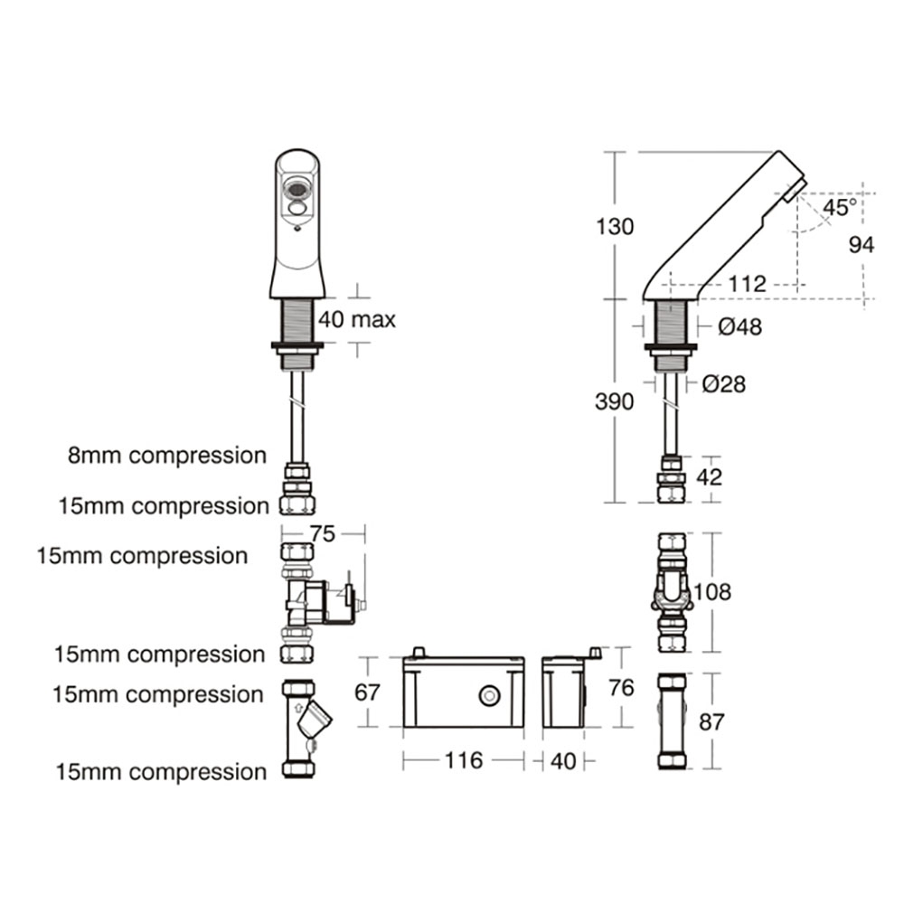 Armitage Shanks Sensorflow 21 Compact - The Sanitaryware Company