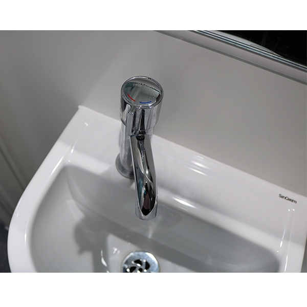 SanCeram Basin mounted self closing mixer - The Sanitaryware Company