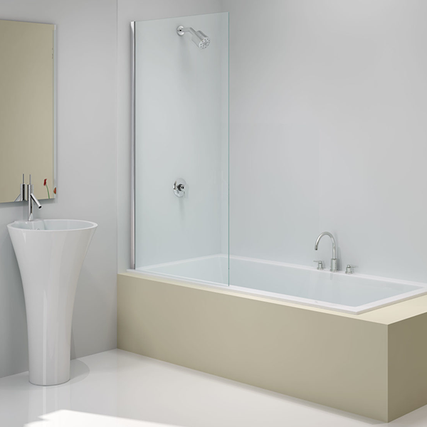 Merlyn Fixed Square Bath Screen - The Sanitaryware Company