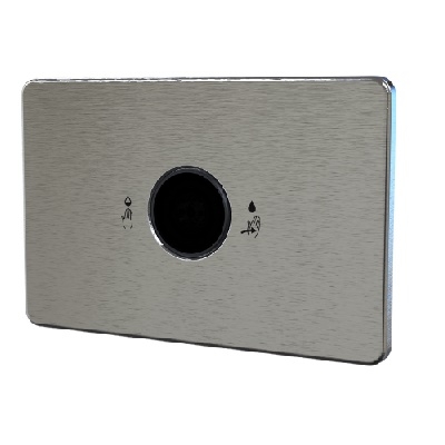 Wave S1 Stainless Steel Sensor Flush Plate - The Sanitaryware Company