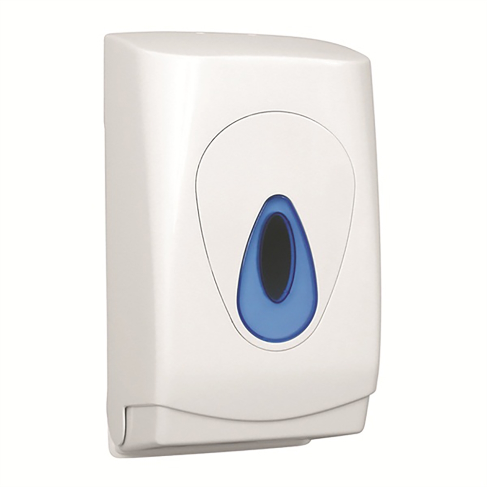 Plastic lockable multiflat toilet tissue dispenser - The Sanitaryware ...